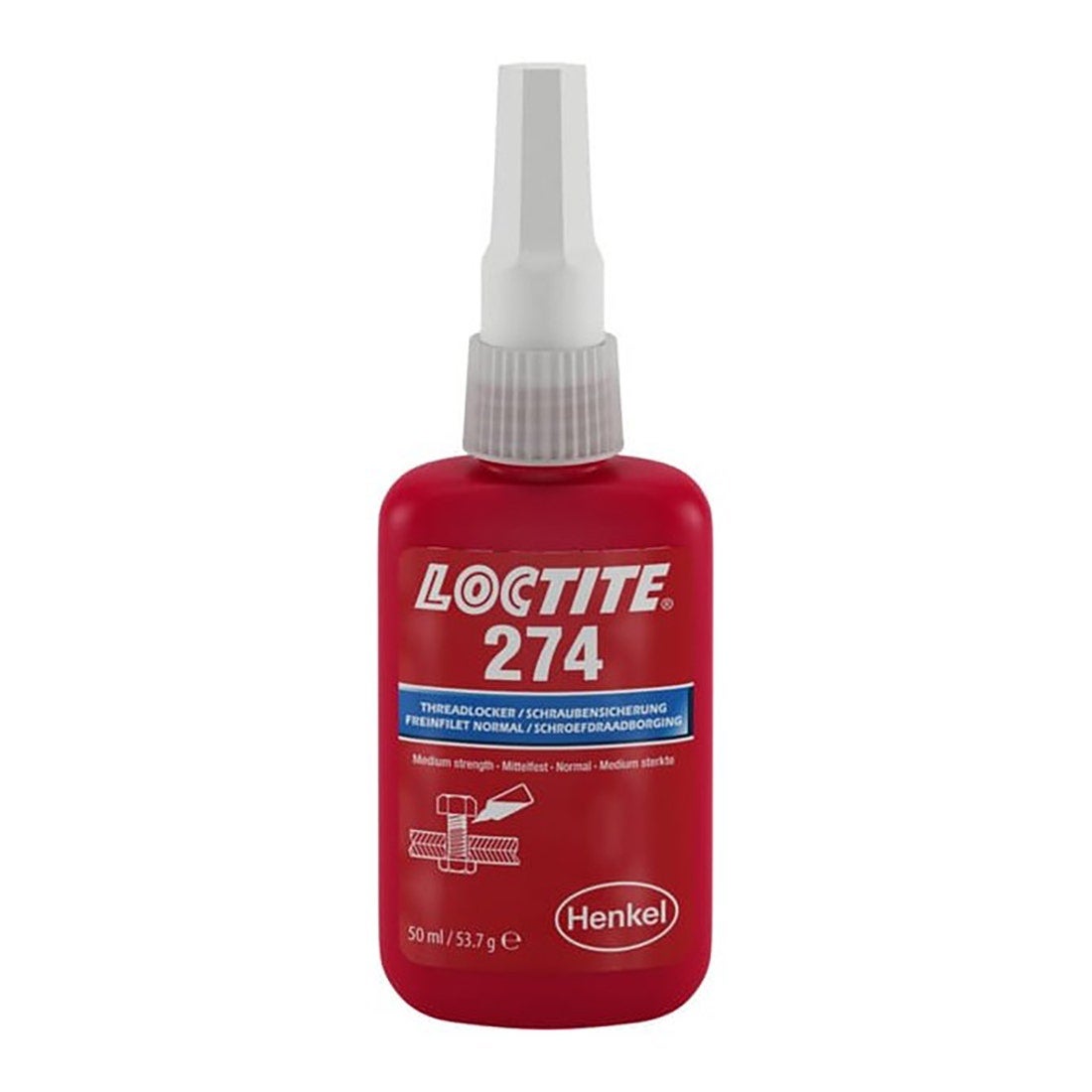 Loctite - LOCTITE 274 50ml Frein filet bleu moyenne résistance - 135382 ...