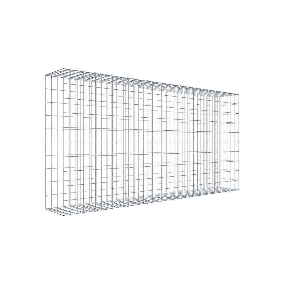 Gabiona - Gabion à monter en longueur 200 cm x 100 cm x 30 cm (L x H x P), maille 5 x 10 cm ...