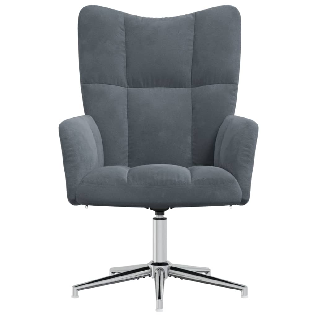 Chaise de salon | Chaise de relaxation | Fauteuil de relaxation Gris ...