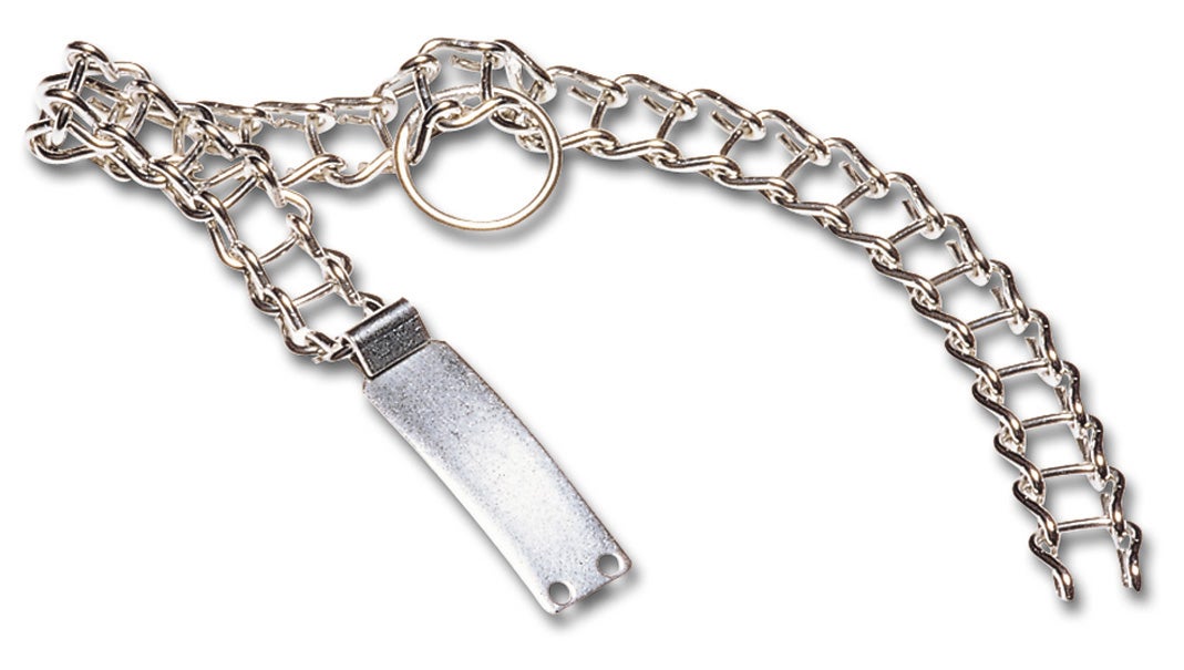 COLLIER POUR CHIEN EN ACIER GALVANISÉ 35 CM* | Leroy Merlin
