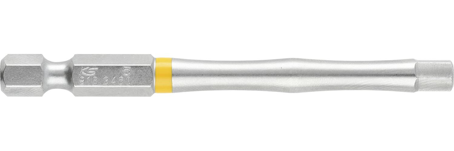 KS TOOLS 1/4" Embouts six pans intérieurs TORSIONpower, 75 mm, 5 mm | Leroy Merlin