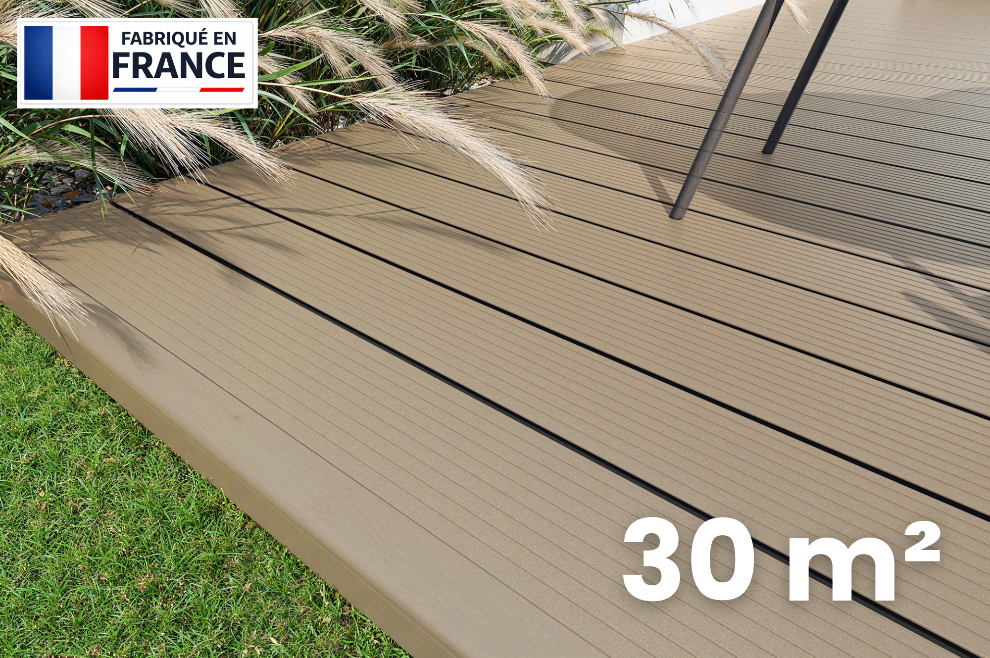 Kit Terrasse Composite 30m2