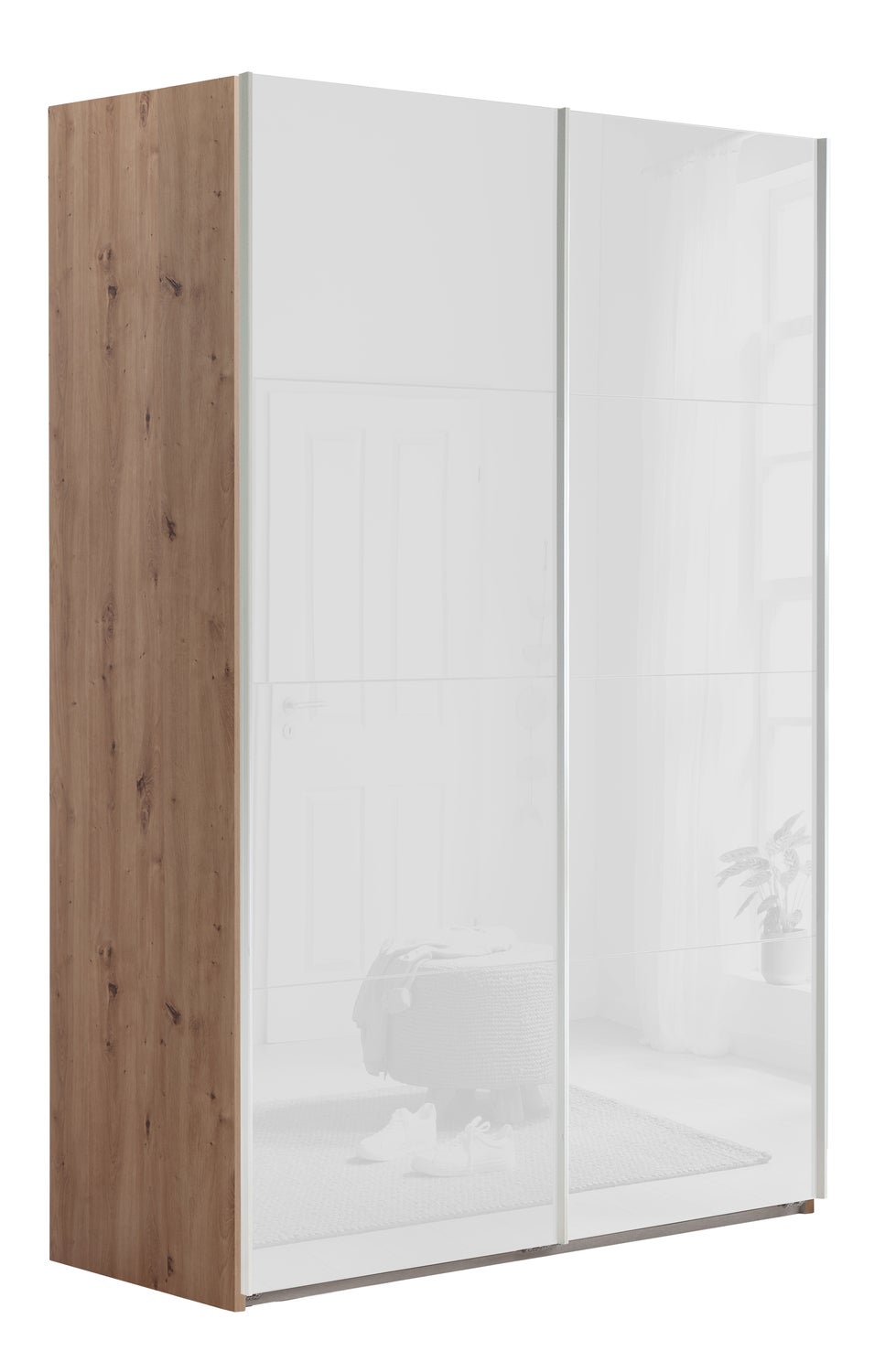 COMPOSAD | Armoire SYSTEMA, armoire à 2 portes coulissantes avec portes ...