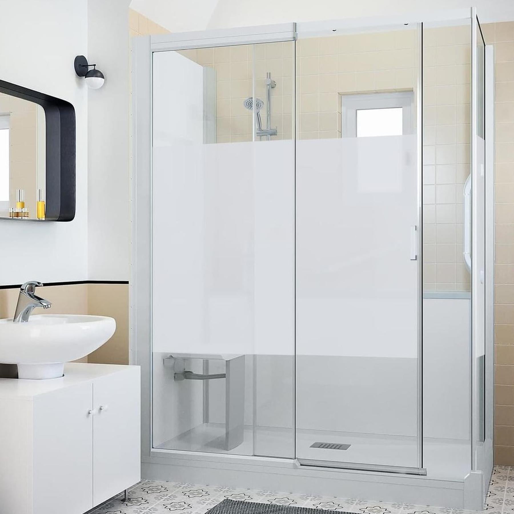 Kinedo Kinemagic Serenity Shower Cabin Plus 140x80 bajo ángulo ...