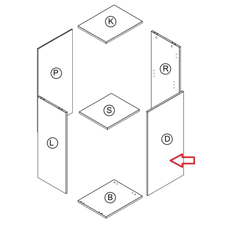 Zz-pannello d x kit parete living bridge cemento c.4298 | Leroy Merlin