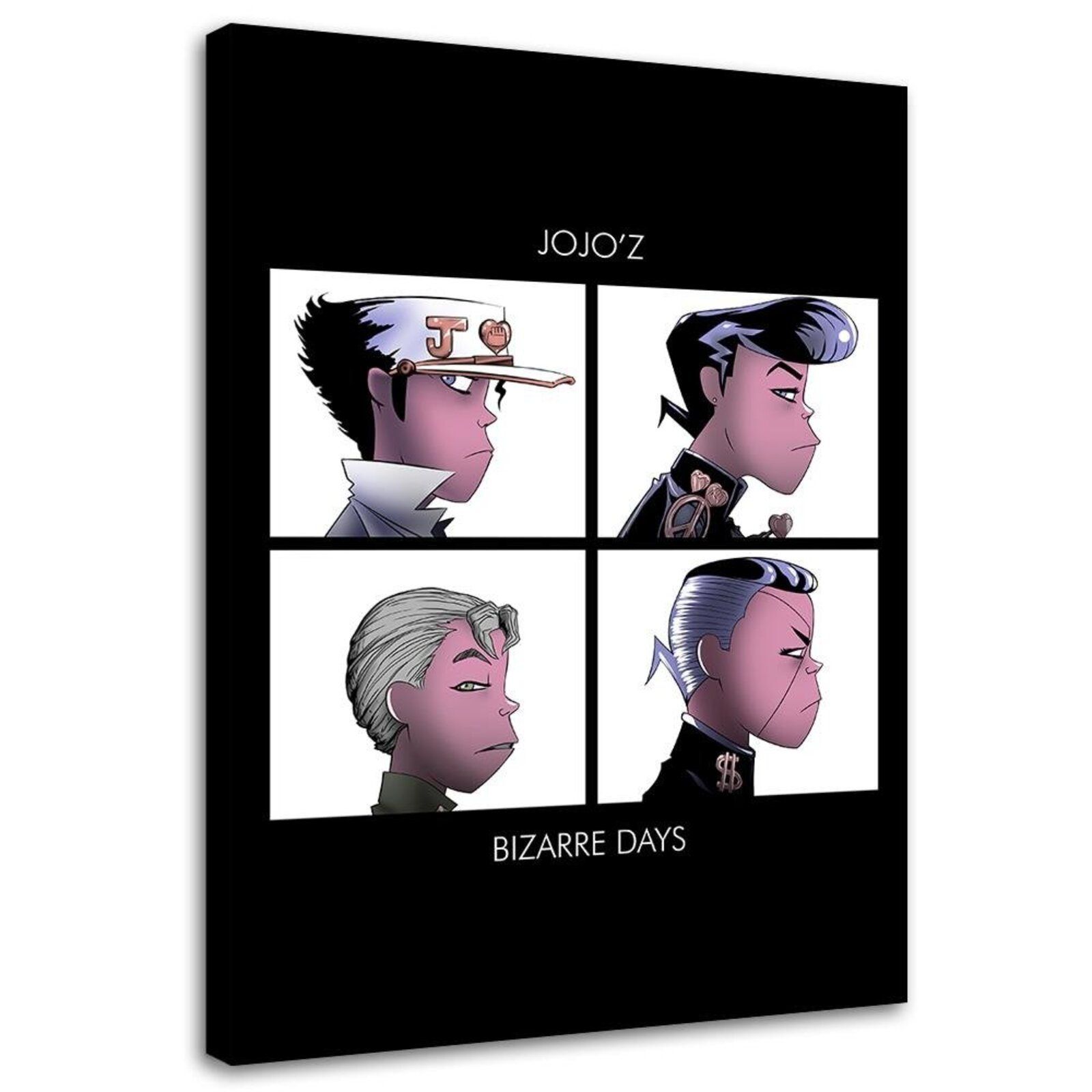 Tableau Jojo Bizarre Adventure Jojoz Bizarre Days 50 X 70 Cm Leroy Merlin