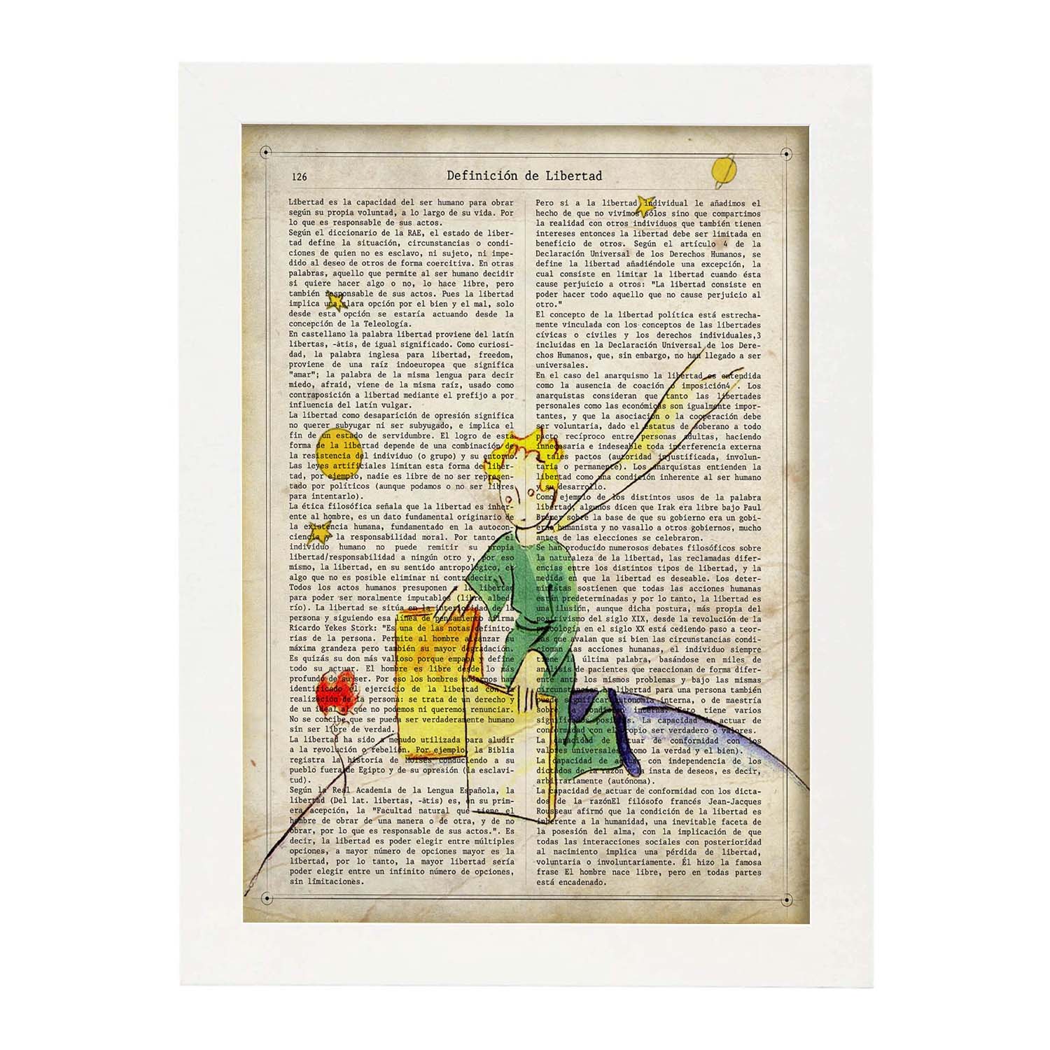 Poster Del Principito Para Ninos Pequenos. Lamina De Principito Con ...