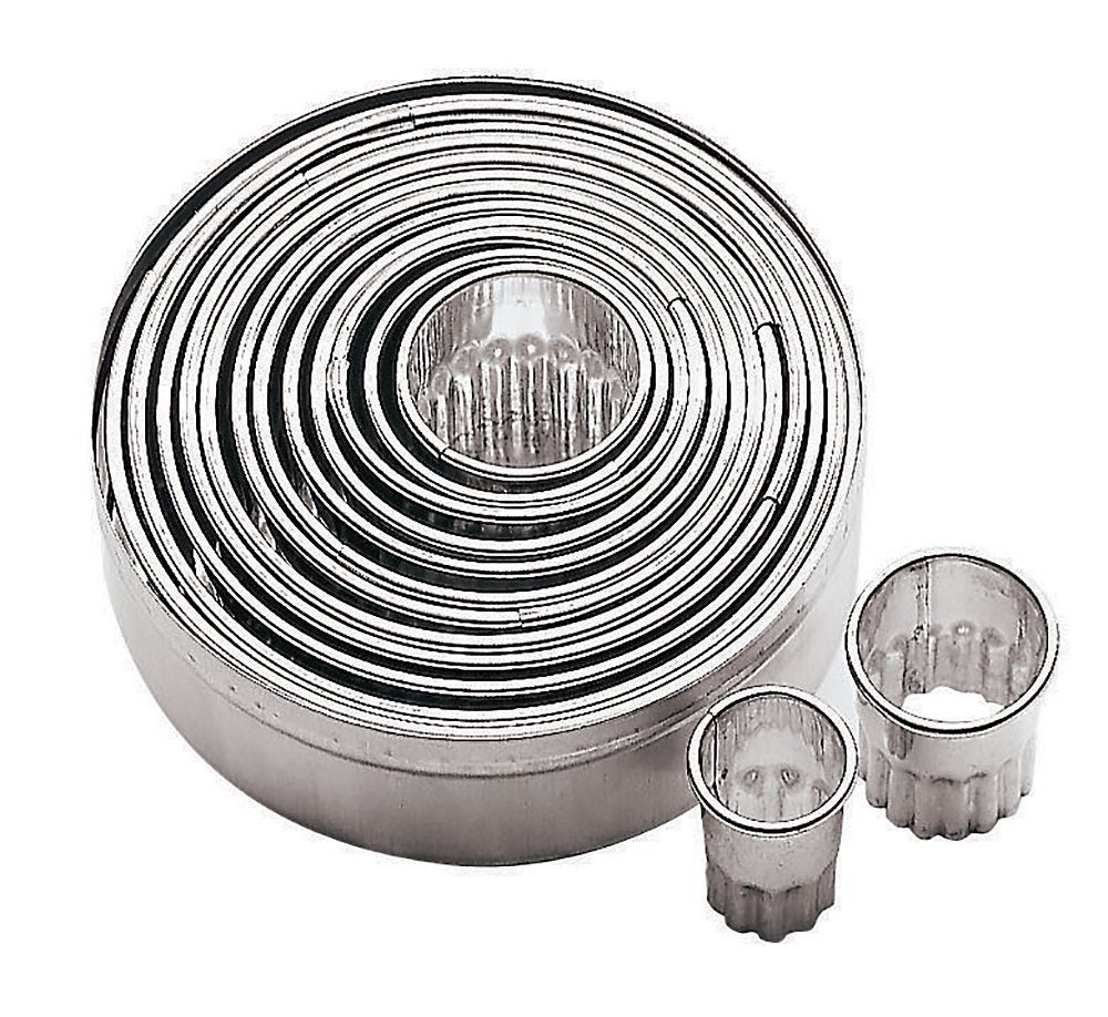 Paderno Tagliapasta/Coppapasta Anello Festonato Cm 10, Acciaio Inox ...