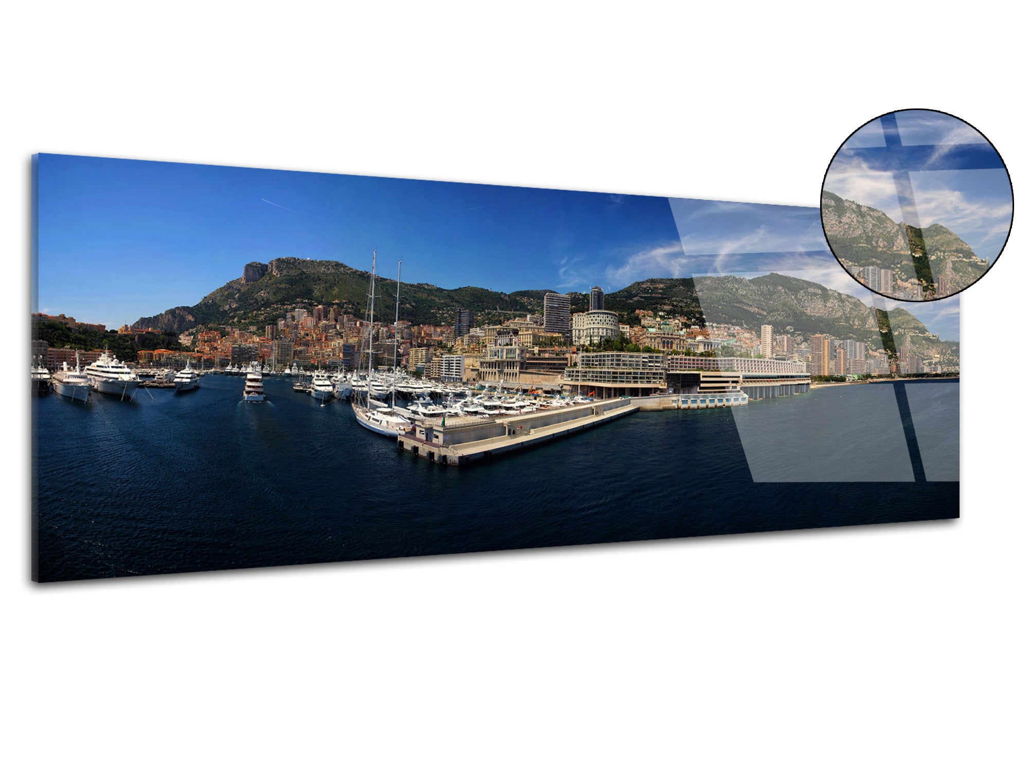 Tableau plexiglas photo panoramique Monaco | Leroy Merlin