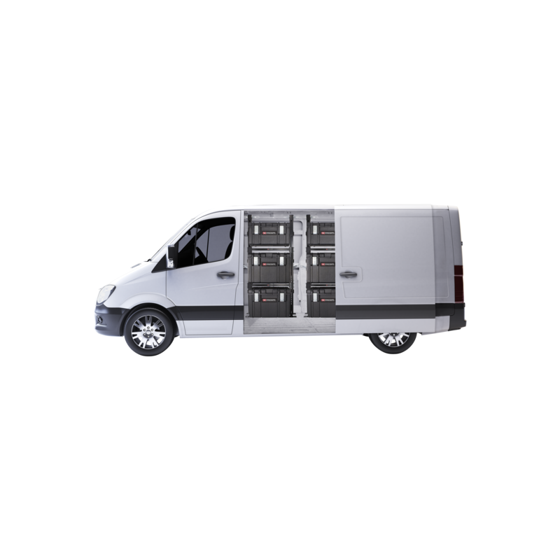 Kit d'amenagement vul toughsystem - modèle : tkvan - poids (kg) : 17. ...