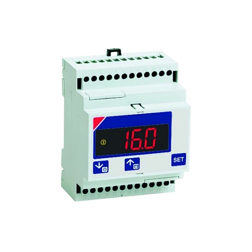 Régulateur de température numérique 4 modules DIN on/off | Leroy Merlin