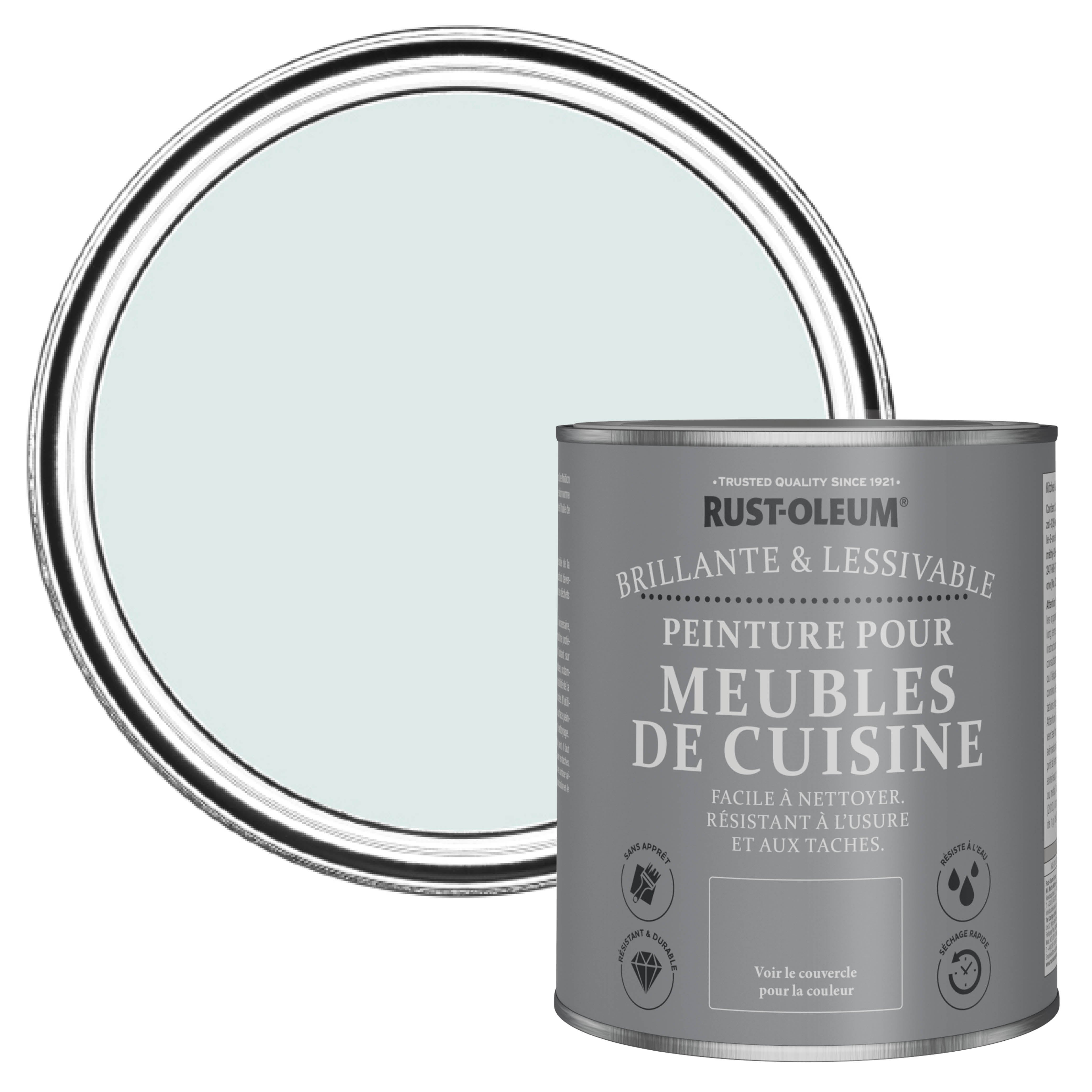 Rust-Oleum Peinture Bleue pour Meubles de Cuisine, Brillant - Marcella ...