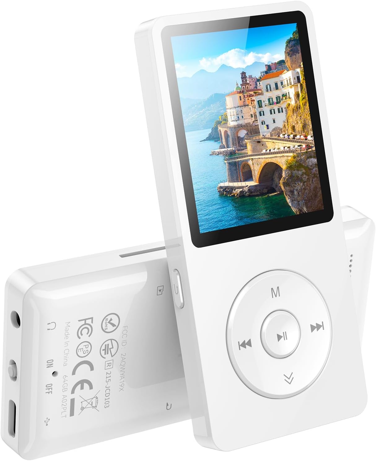 Lecteur MP3 AGPTEK 128 Go Bluetooth 5.3 avec haut-parleur, HiFi sans ...