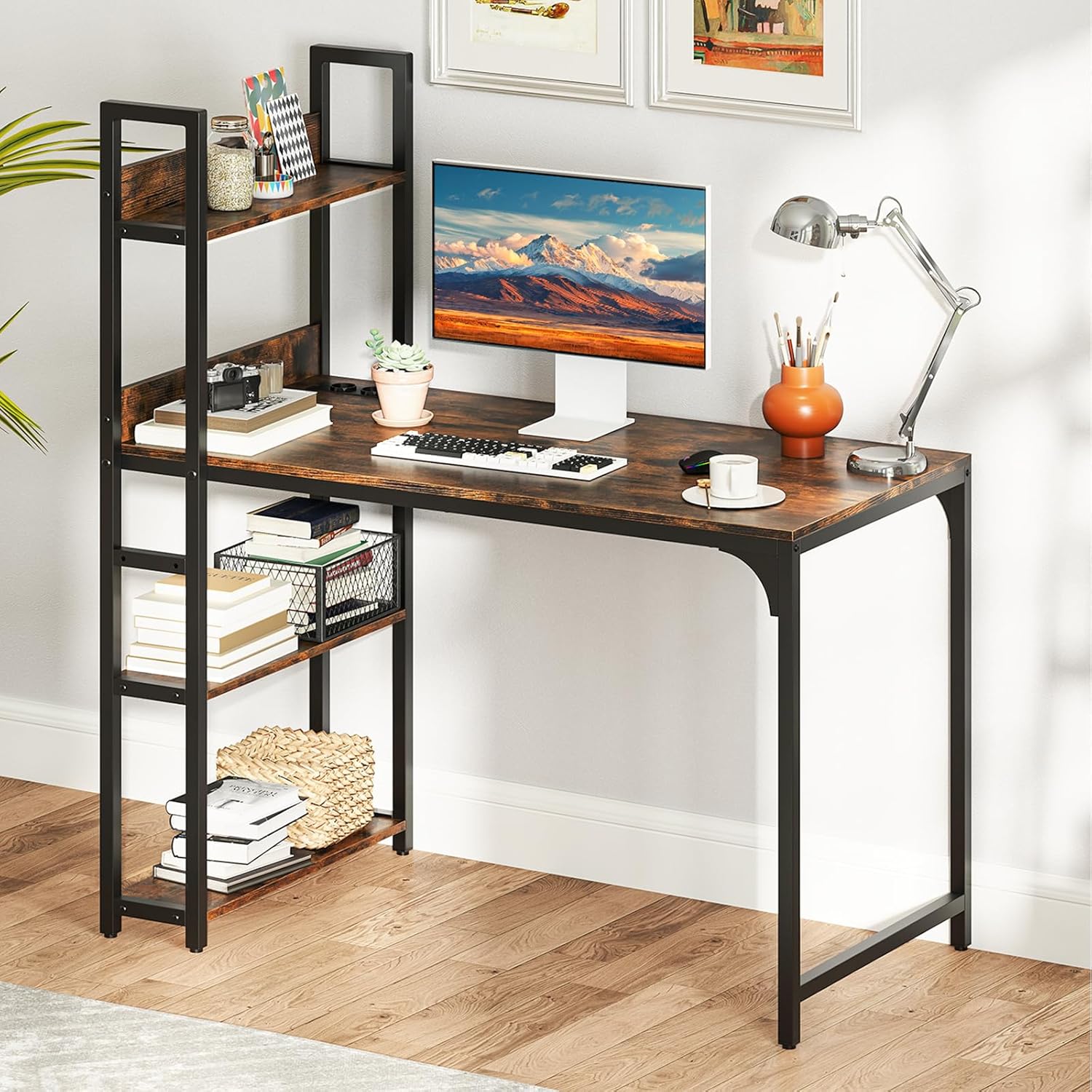Bureau pour Ordinateur, Bureau Informatique avec Station de Chargement ...