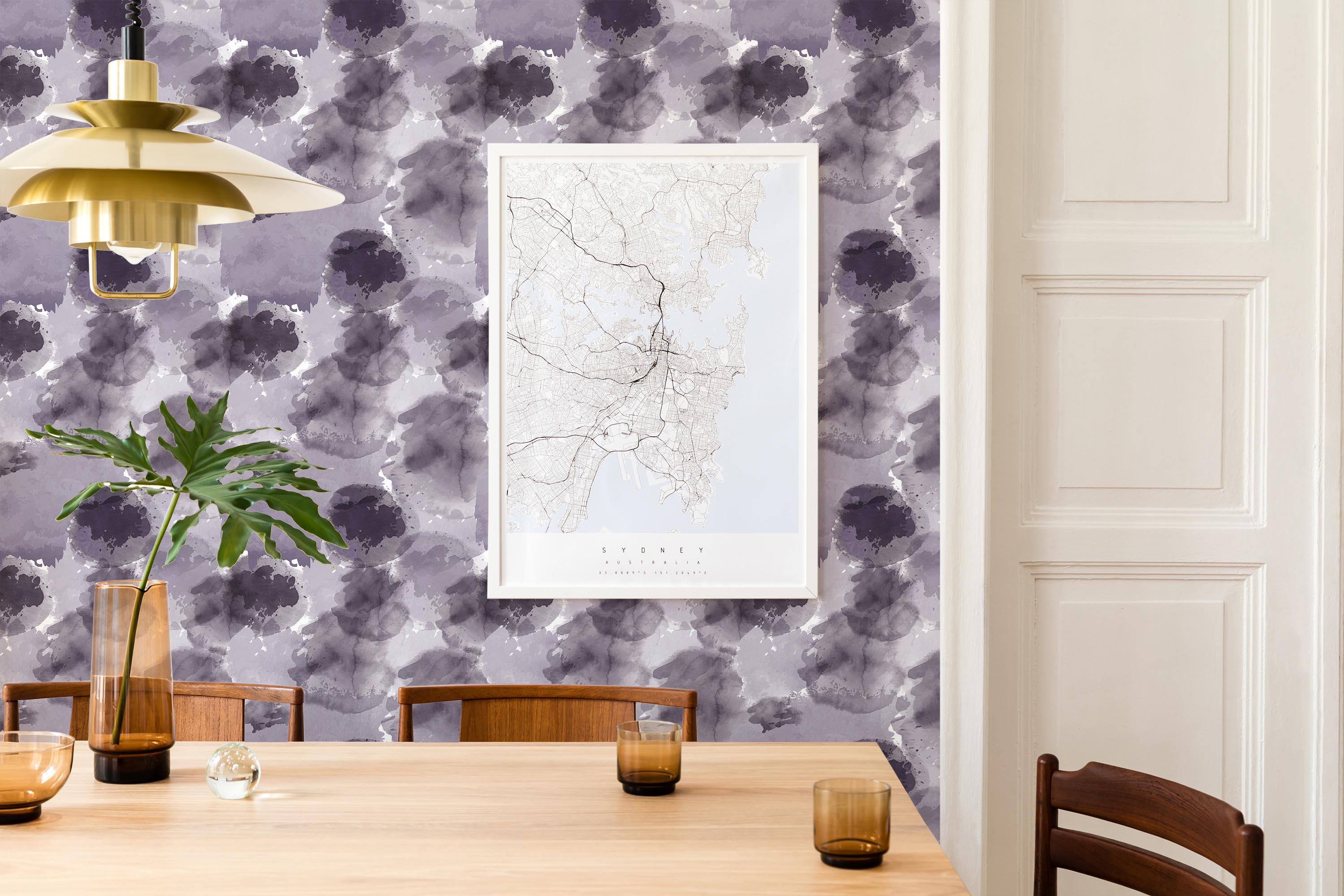 Lavender Fields Wallpaper | Leroy Merlin
