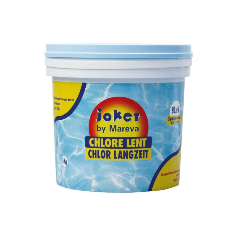 Tabletas de cloro lento 250g en cubo de 5 kg | Leroy Merlin