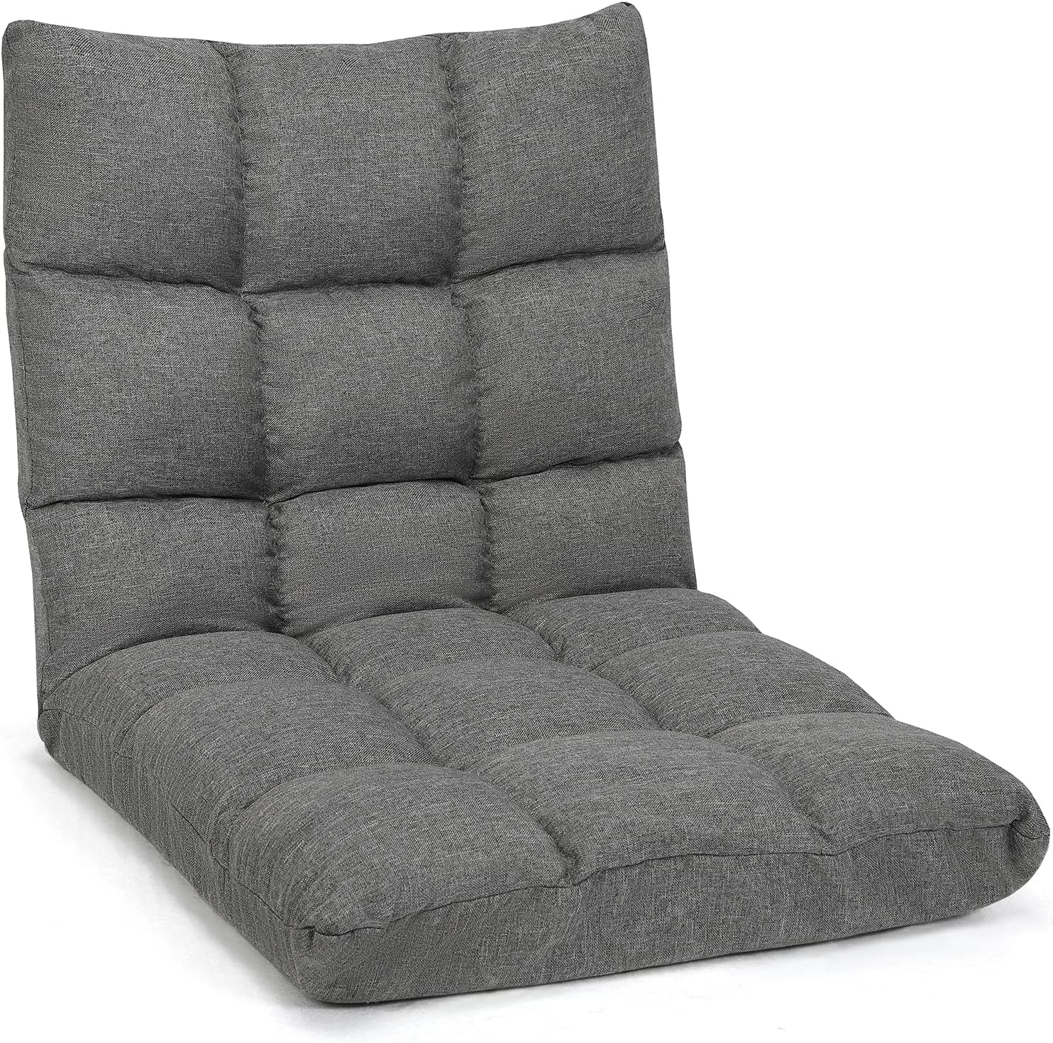 Chaise de Sol Pliante 105 x 56 x 12CM, Fauteuil Convertible Réglable à ...