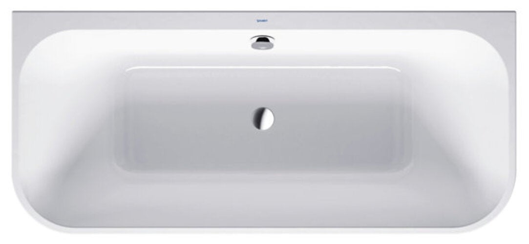 Bañera Duravit Happy D.2 180x80cm, versión pre-mural, 700318, con ...