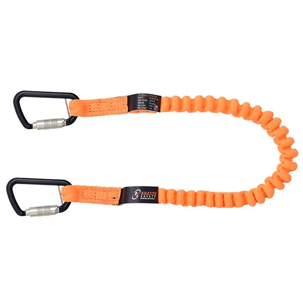 Longe élastique avec 2 connecteurs intégrés pour connexion d'outils - 1 ...