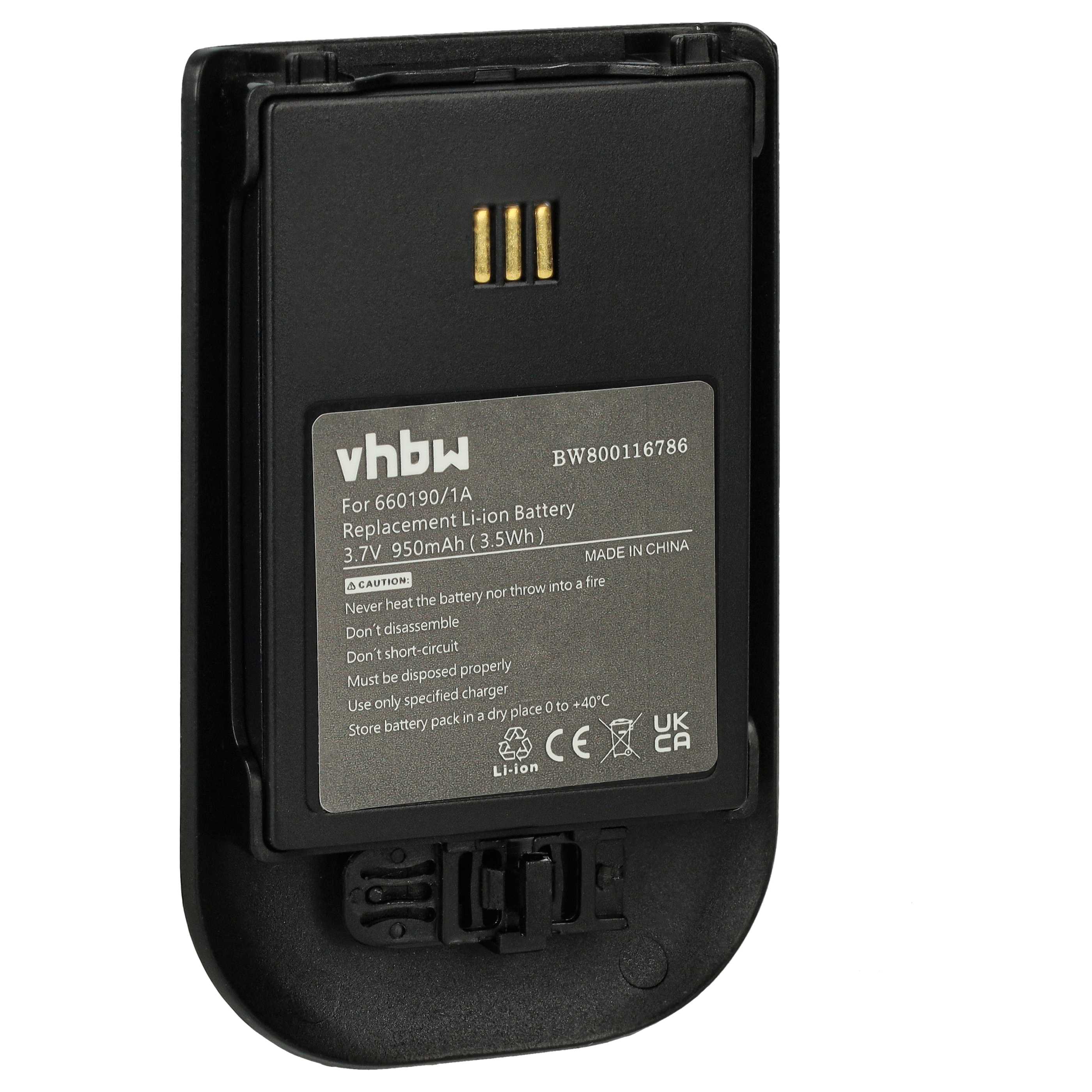 Vhbw Batterie compatible avec Unify WL3, Alcatel Omnitouch 8118, 8128 ...
