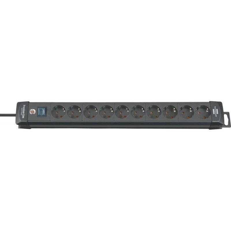 Bloc multiprise Premium 10 empl. H05VV-F3G1,5 3m brennenstuhl 1 PCS ...