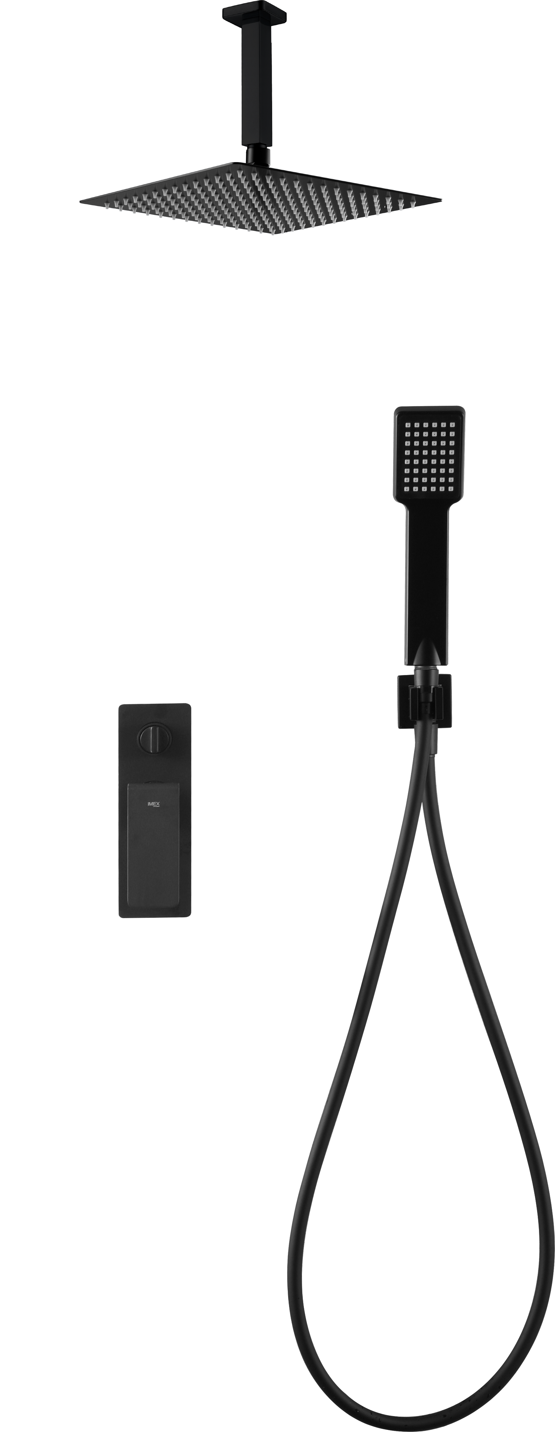 IMEX - Colonne de douche encastrée sans robinet | Ensemble de douche ...