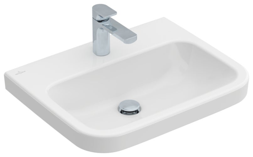 Lavabo Villeroy & Boch Architectura 600x470mm, blanco, 41886101, Color ...