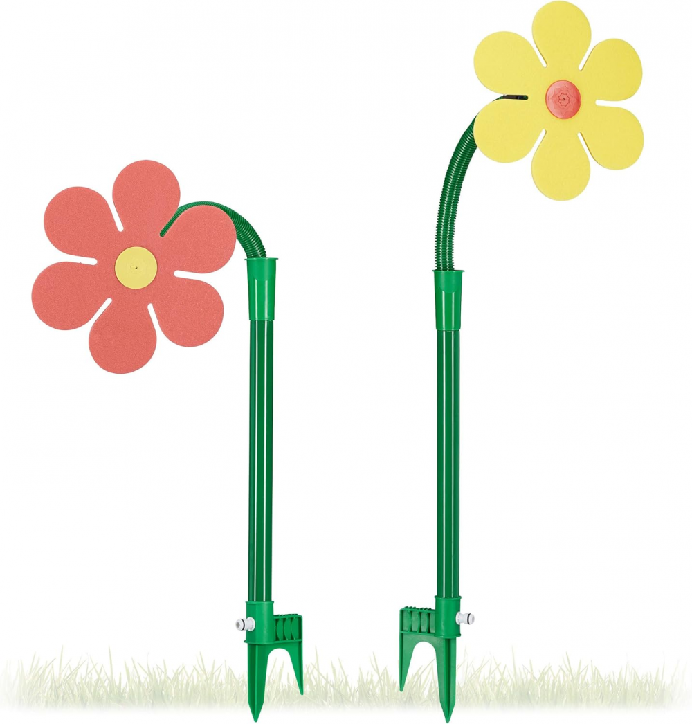 Fleur arroseuse lot de 2 arroseur jardin tuyau arrosage 6 mètres HxlxP ...
