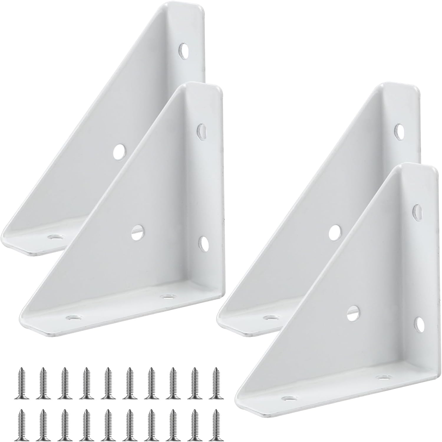 Lot de 4 équerres d'angle, support d'angle de lit, pince triangulaire ...