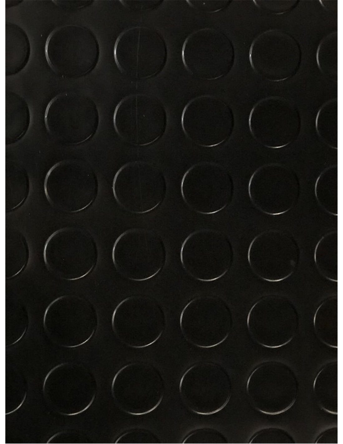 Suelo Vinílico PVC Circulos Negro | 1x25 metros | Leroy Merlin