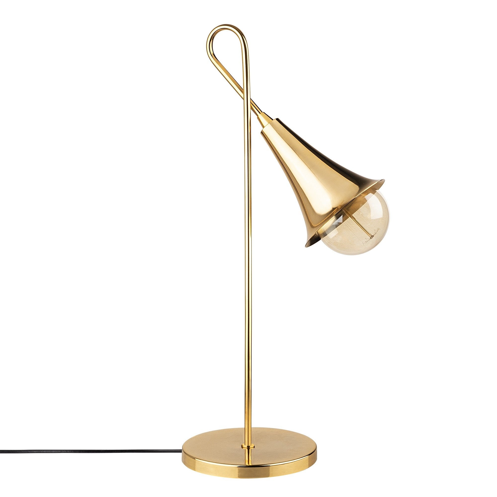 Lampe à poser - Gold, 18x30 x57 | Leroy Merlin