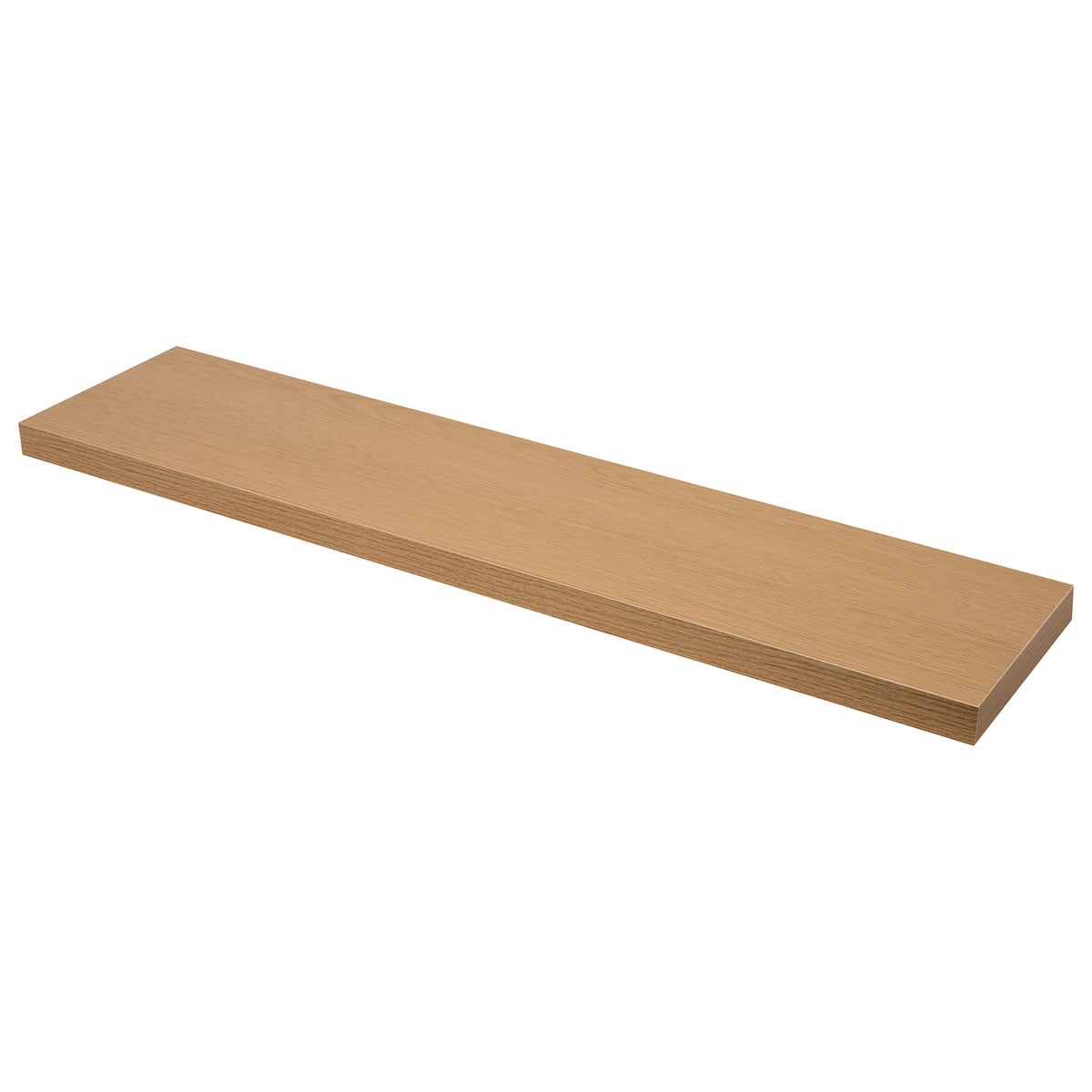 Étagère murale Duraline XL4 Naturel Chêne PVC MDF FSC 38mm 118x23,5cm ...