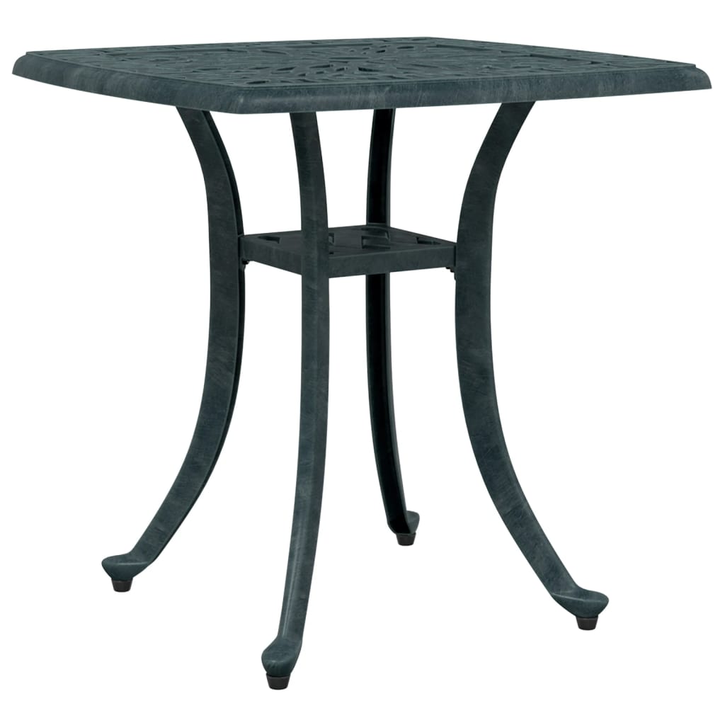 Table de jardin | Table de patio | Table d'extérieur vert 53x53x53 cm ...