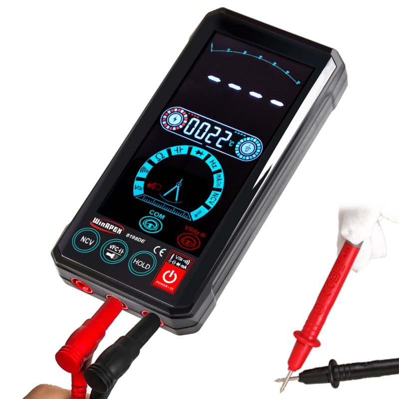 Portable multimeter, 4.4-inch touch screen, intelligent voice control ...