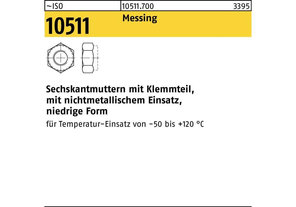 ISO 10511 m.Klemmteil | Leroy Merlin