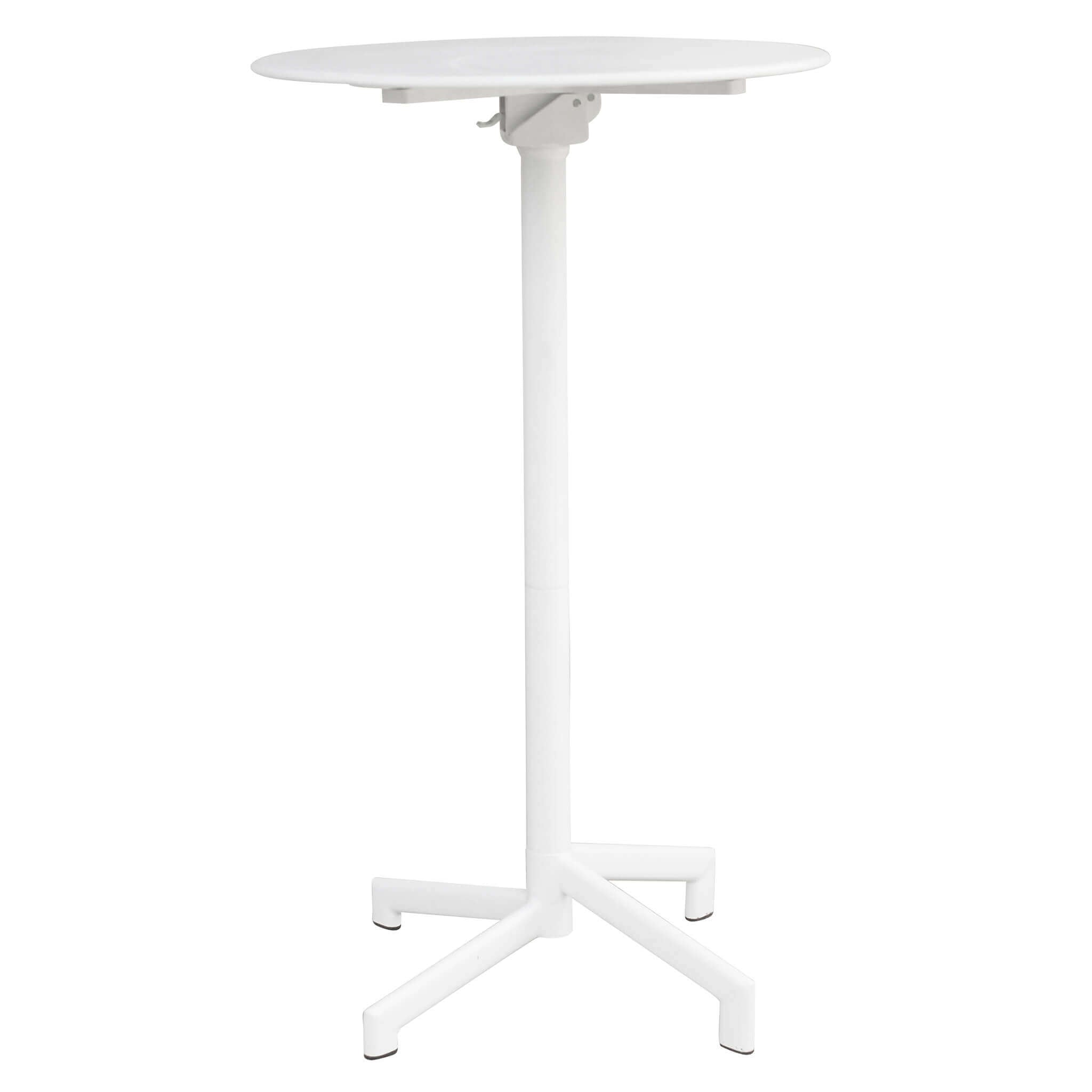 Table ronde haute d'extérieur pour bar et pub Ø60 cm avec structure en ...