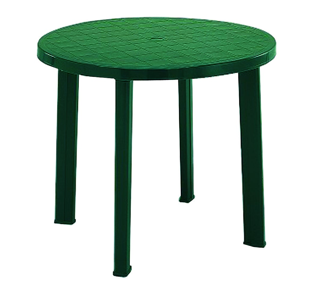 Table ronde en résine verte 90 Progarden | Leroy Merlin