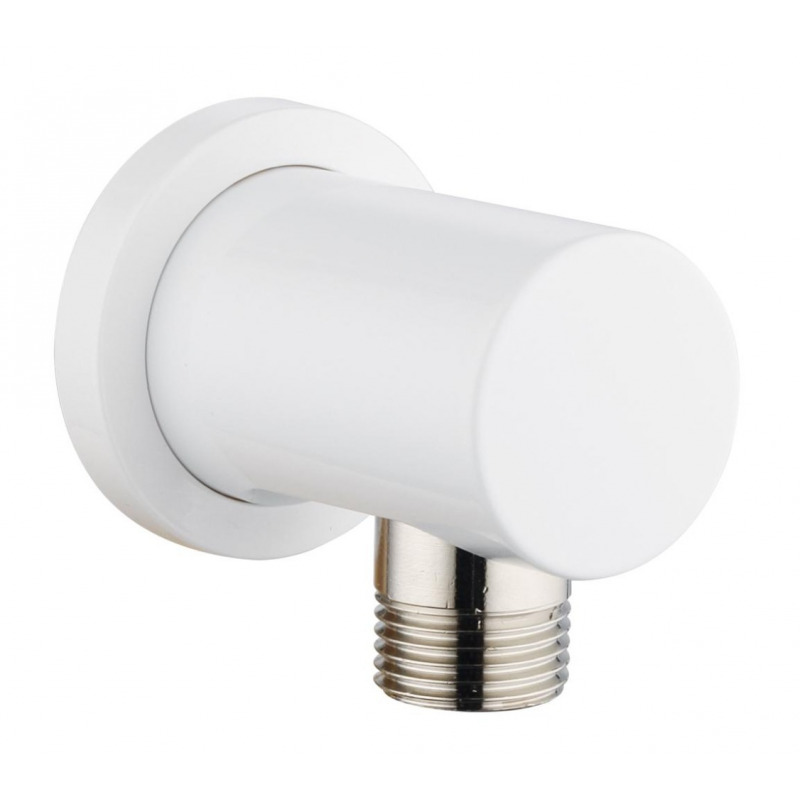 GROHE 27 057 LS0 Codo de Salida con Florón Rshw blanco | Leroy Merlin