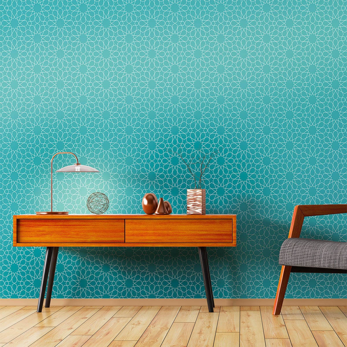 Vinilo papel pintado escandinavo bendt - adhesivo de pared ...