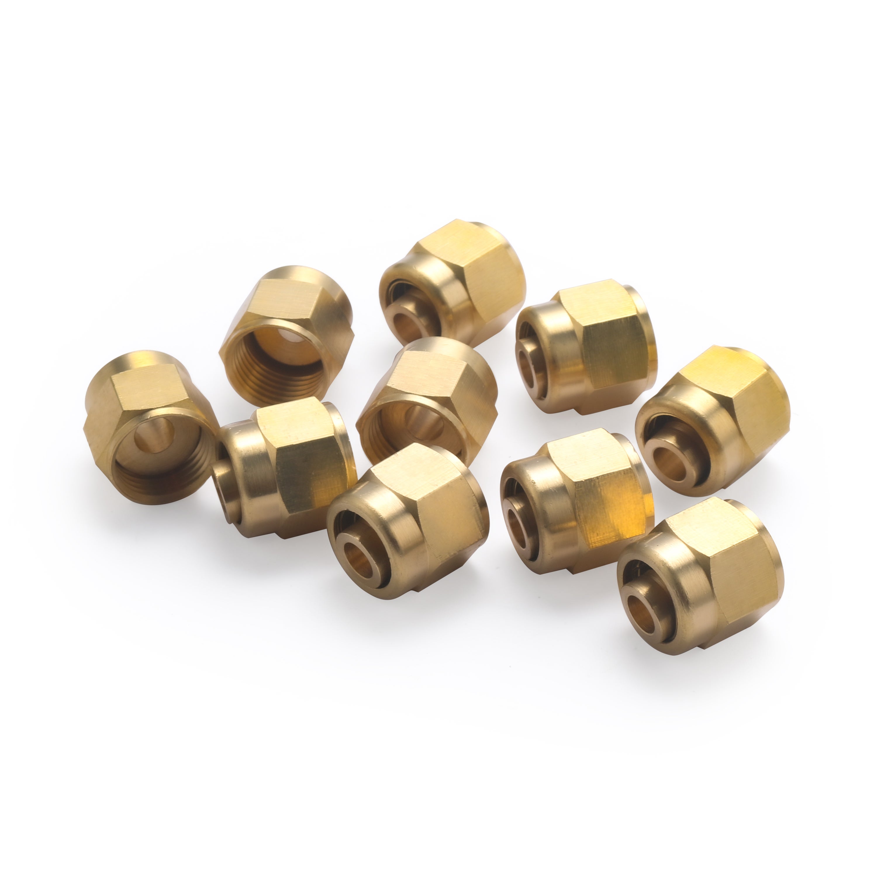 Raccord PER à Compression (à Visser) Ø16 - Femelle Tournant 15x21 sachet de 10 raccords NOYON ...