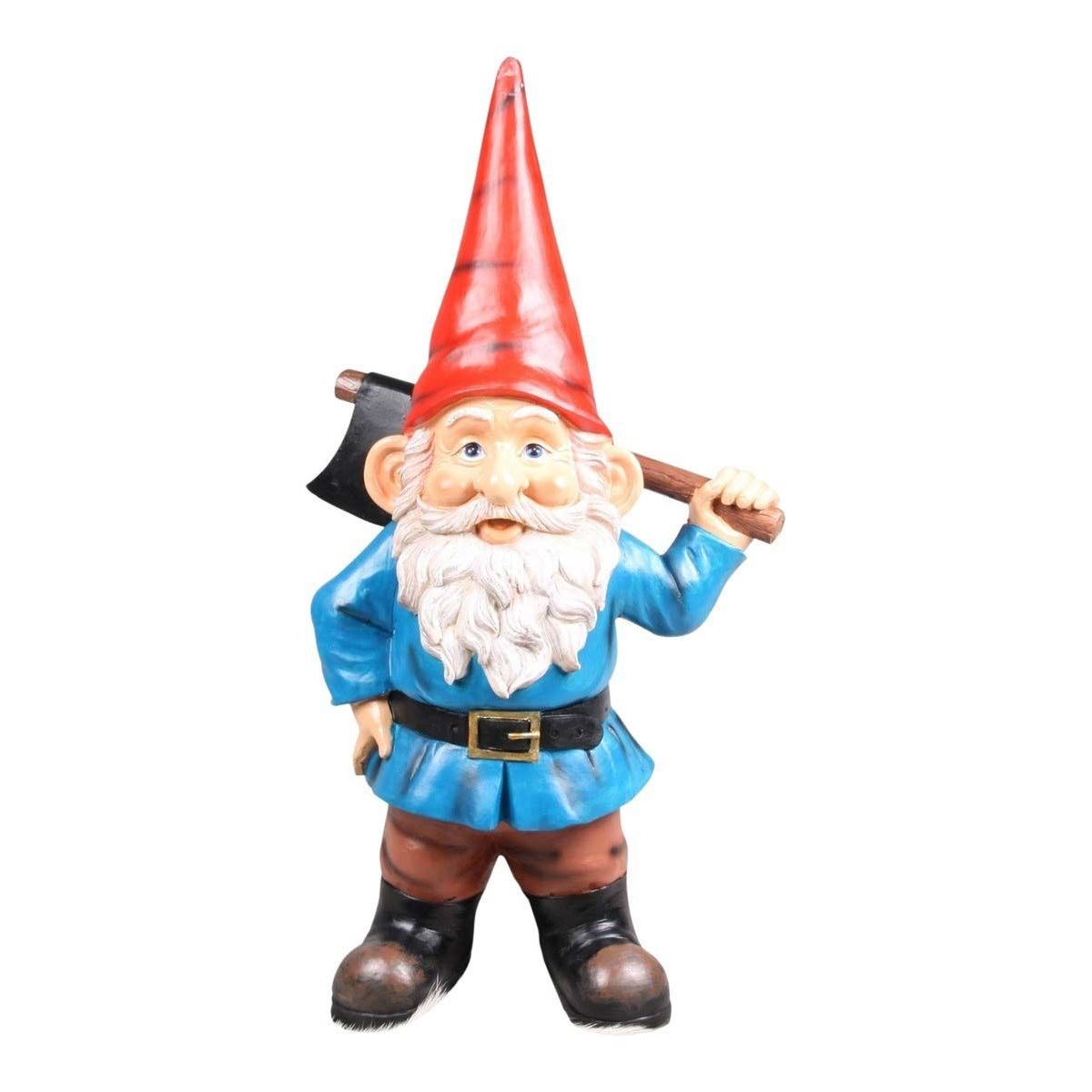 Nain de jardin en résine André Hache - 20 cm Sid | Leroy Merlin