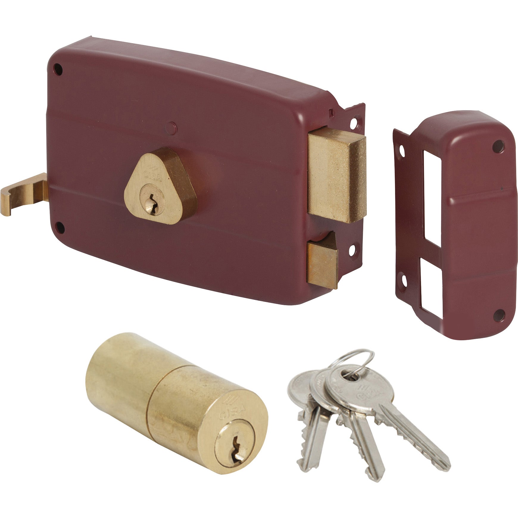 CISA 50121 Serrure de 70mm pour Bois - Main Droite | Leroy Merlin
