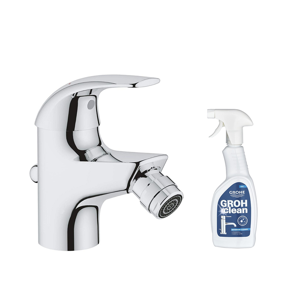 Mezclador de bidé GROHE Start Curve Chrome + limpiador de grifería ...