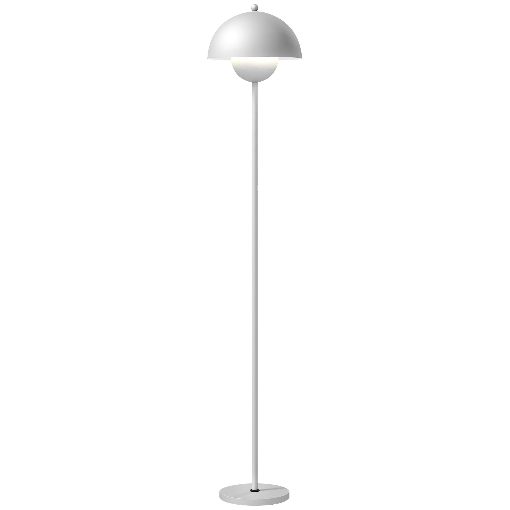 Floor Lamp for Modern Living Room with Basin Screen Foot Switch E27 ...