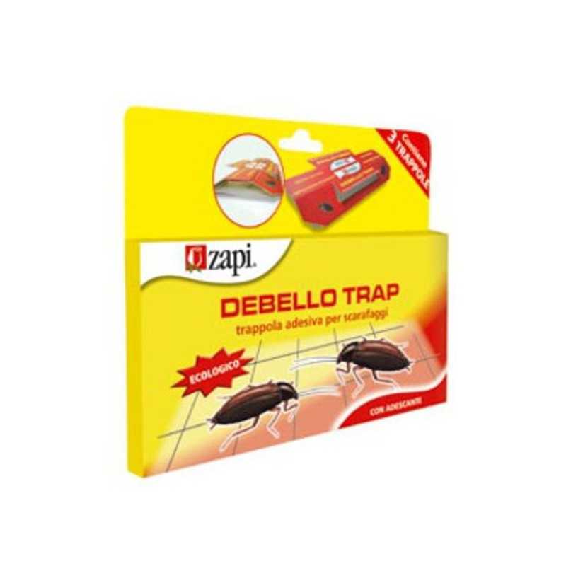 Trappola Adesiva Scarafaggi Debello Trap pz. 3 Zapi | Leroy Merlin