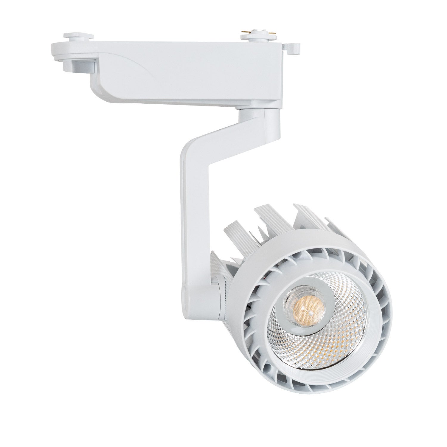 Spot LED sur Rail Monophasé 30W Dora 3000K - 4000K - 5000K Blanc ...
