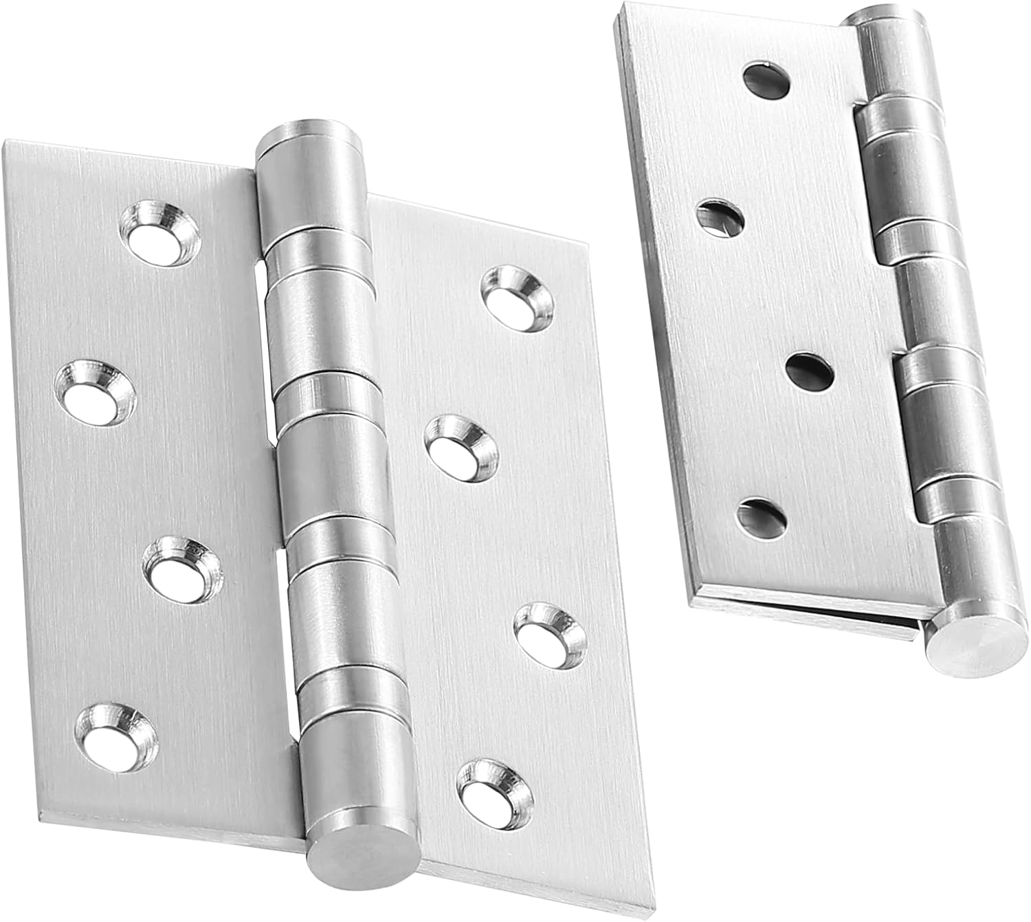 Charnière en acier inoxydable, charnière de porte 100 x 75 mm ...