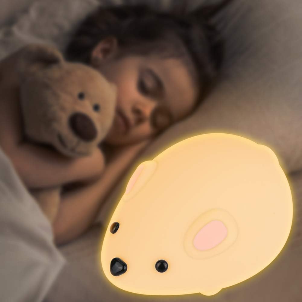 LEMROE Veilleuse Enfant LED Veilleuse de Bébé Lumière de Nuit USB ...