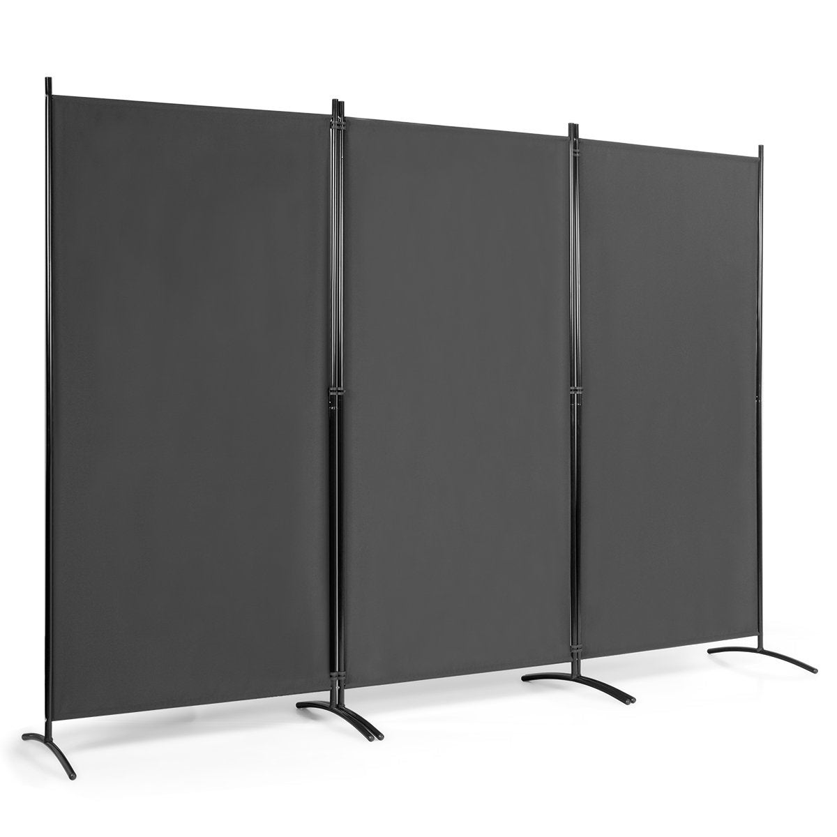 Separador de ambientes de 3 paneles, plegable, de tela | Leroy Merlin
