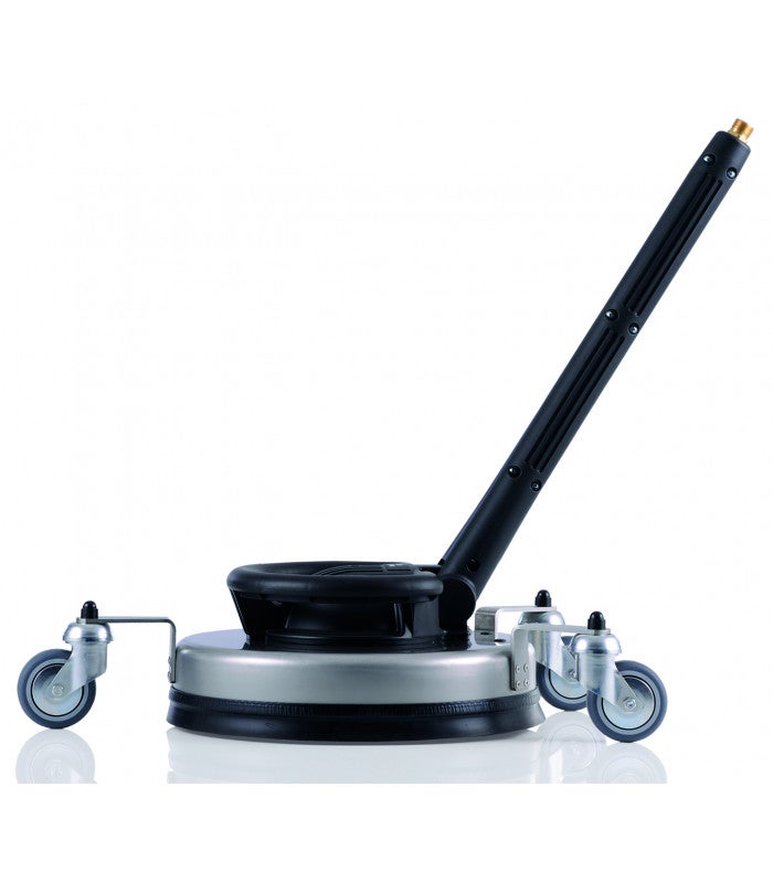 Round Cleaner UFO inox 045 avec rallonge 500mm et roues | Leroy Merlin